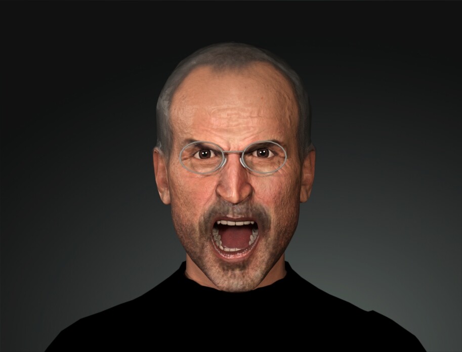 Cynthia Segura - Steve Jobs 3D Realistic Character for Video Games or ...