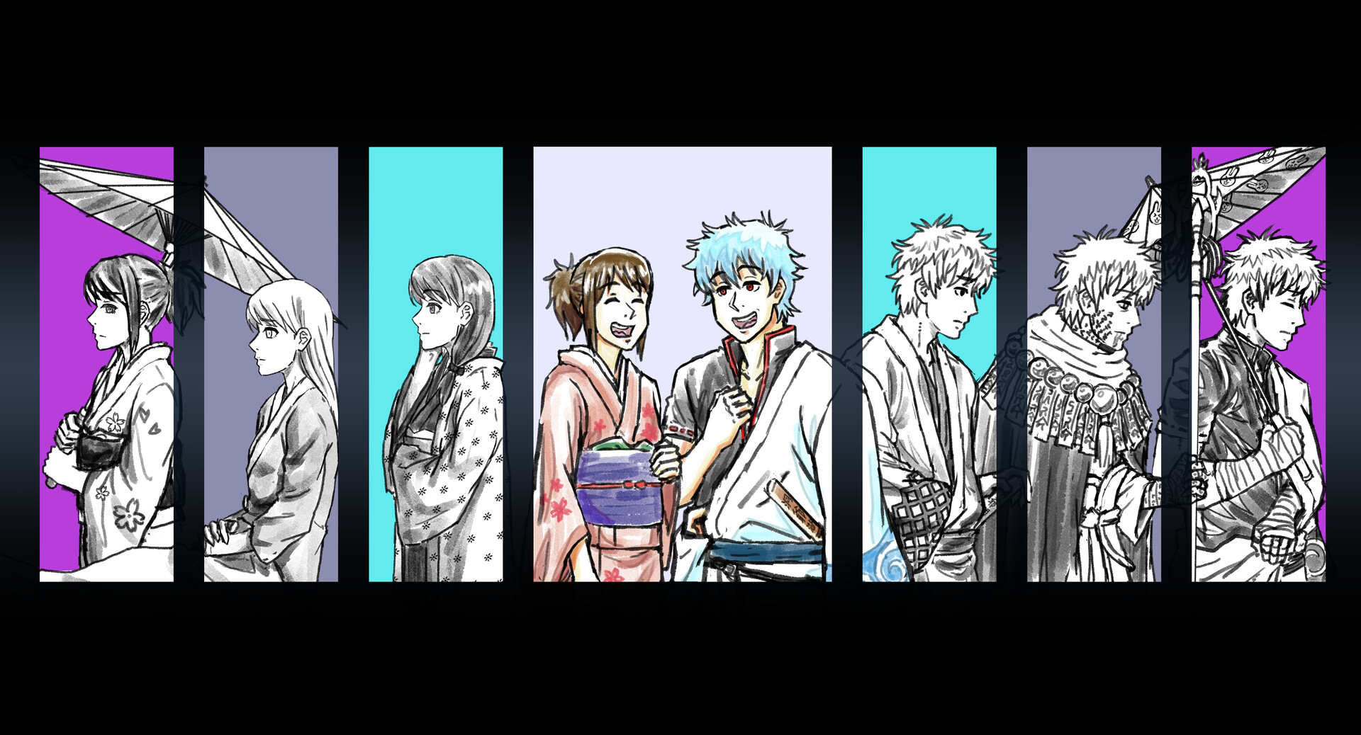 Gintama Gintoki And Otae