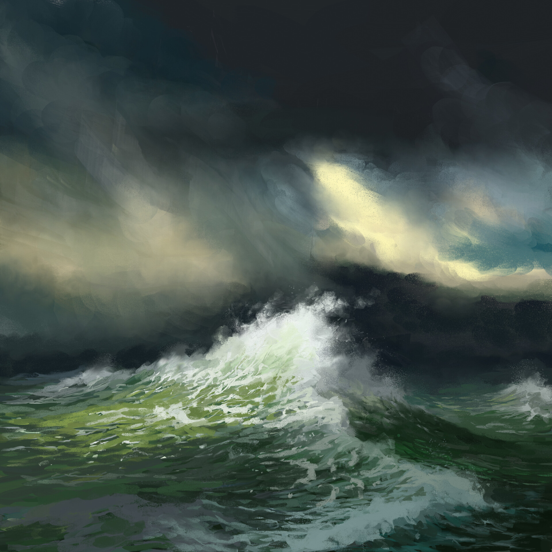 ArtStation - Storm study