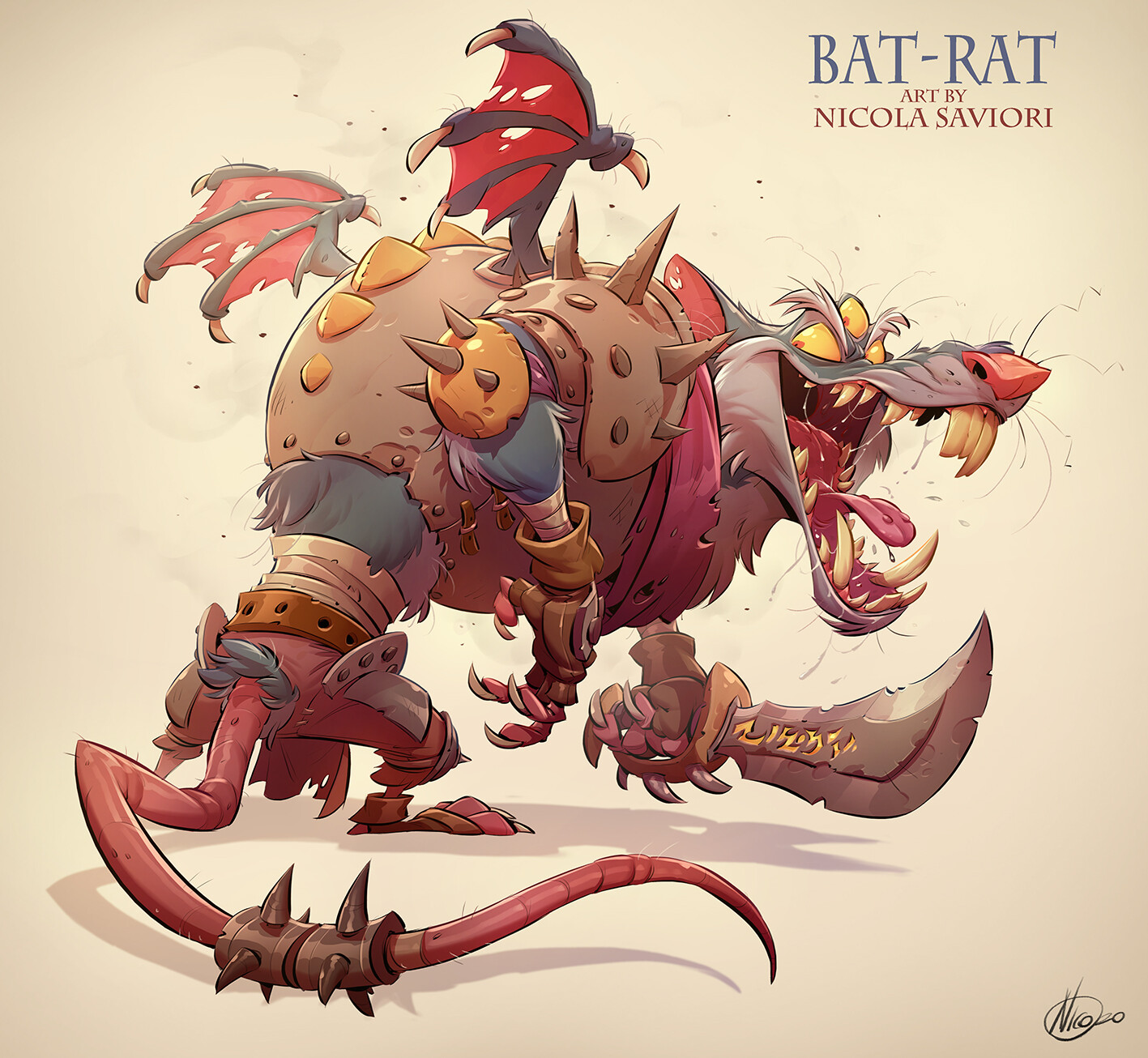 ArtStation - Bat-Rat