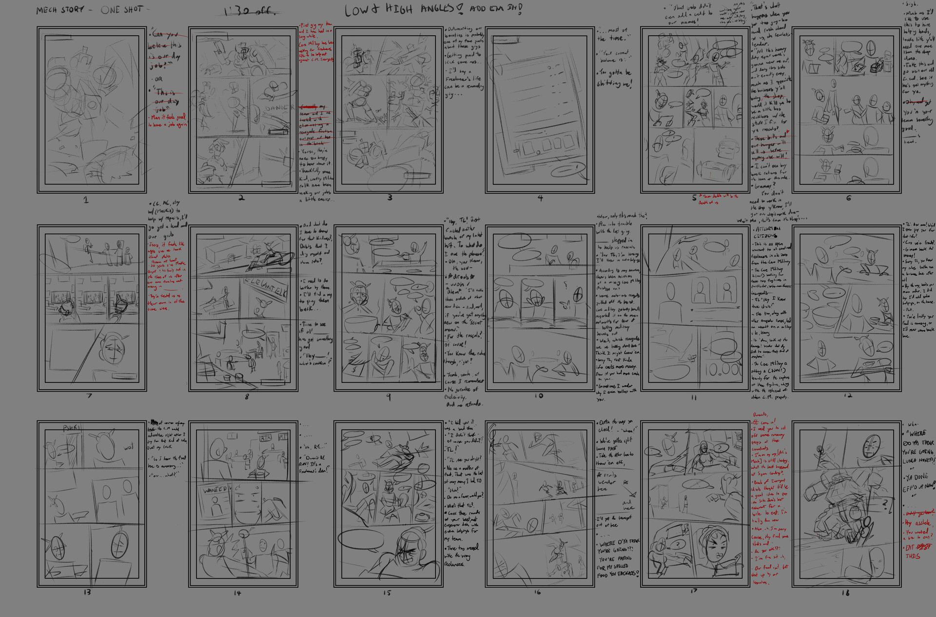 Edmund Filip Mesina - Mech Z Trio - Personal Mecha Comic Project