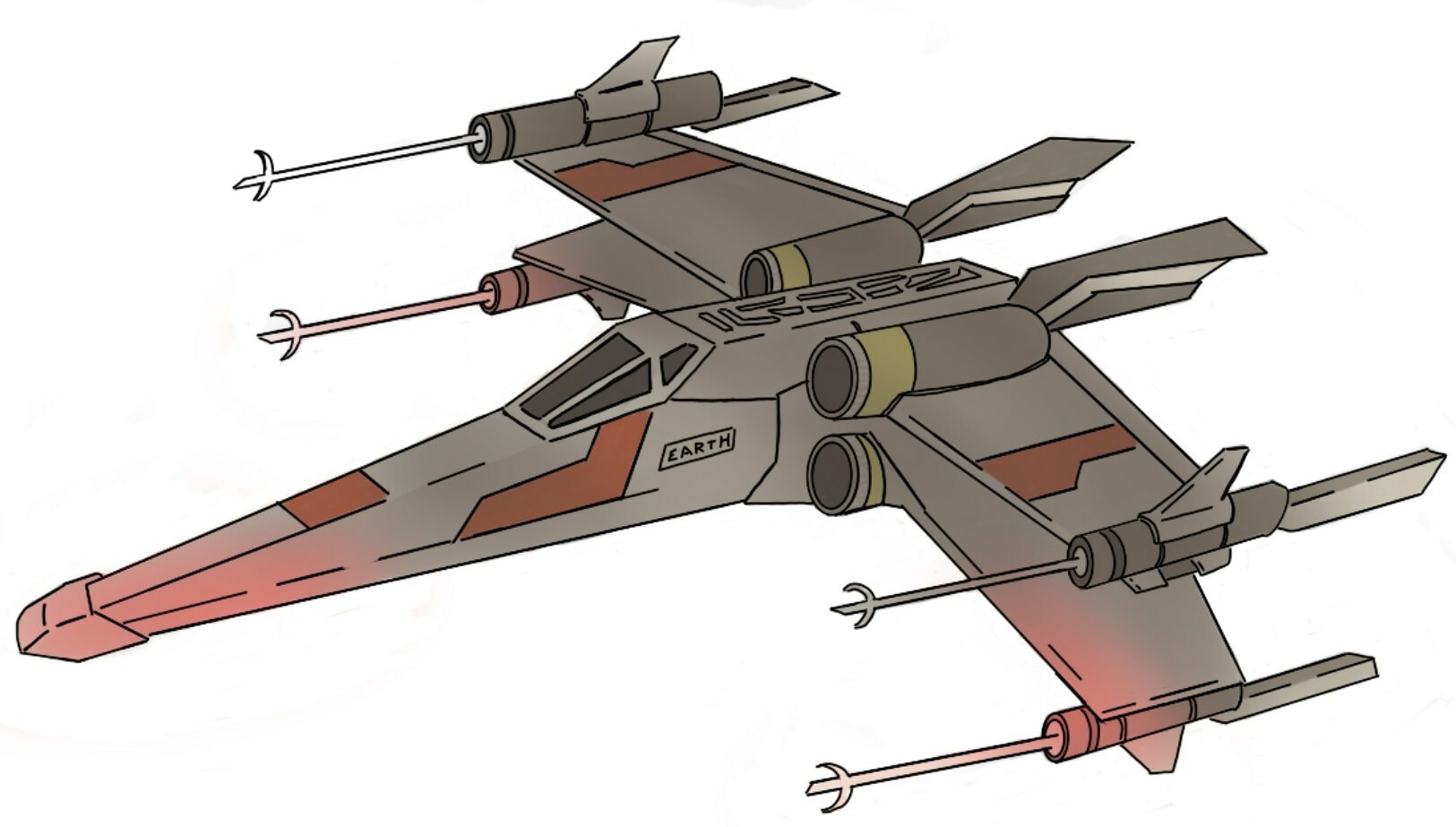 ArtStation - X-Wing design