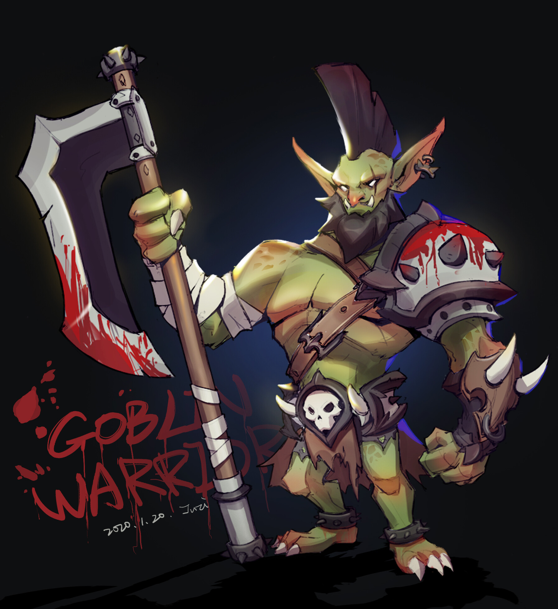 ArtStation - Goblin Warrior