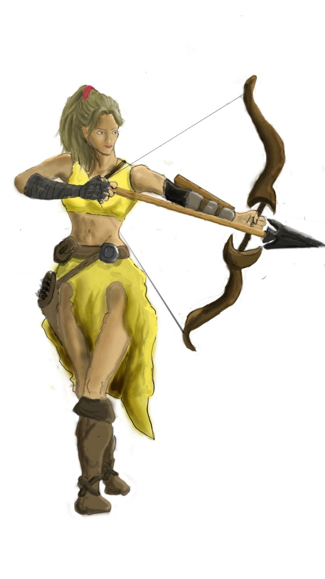 ArtStation - Mandi the hunter