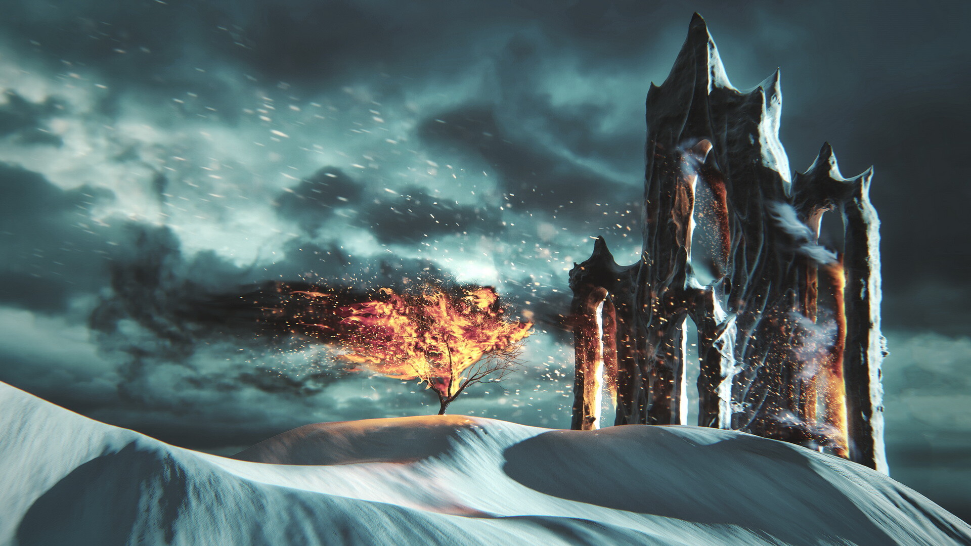 ArtStation - Burnt Land