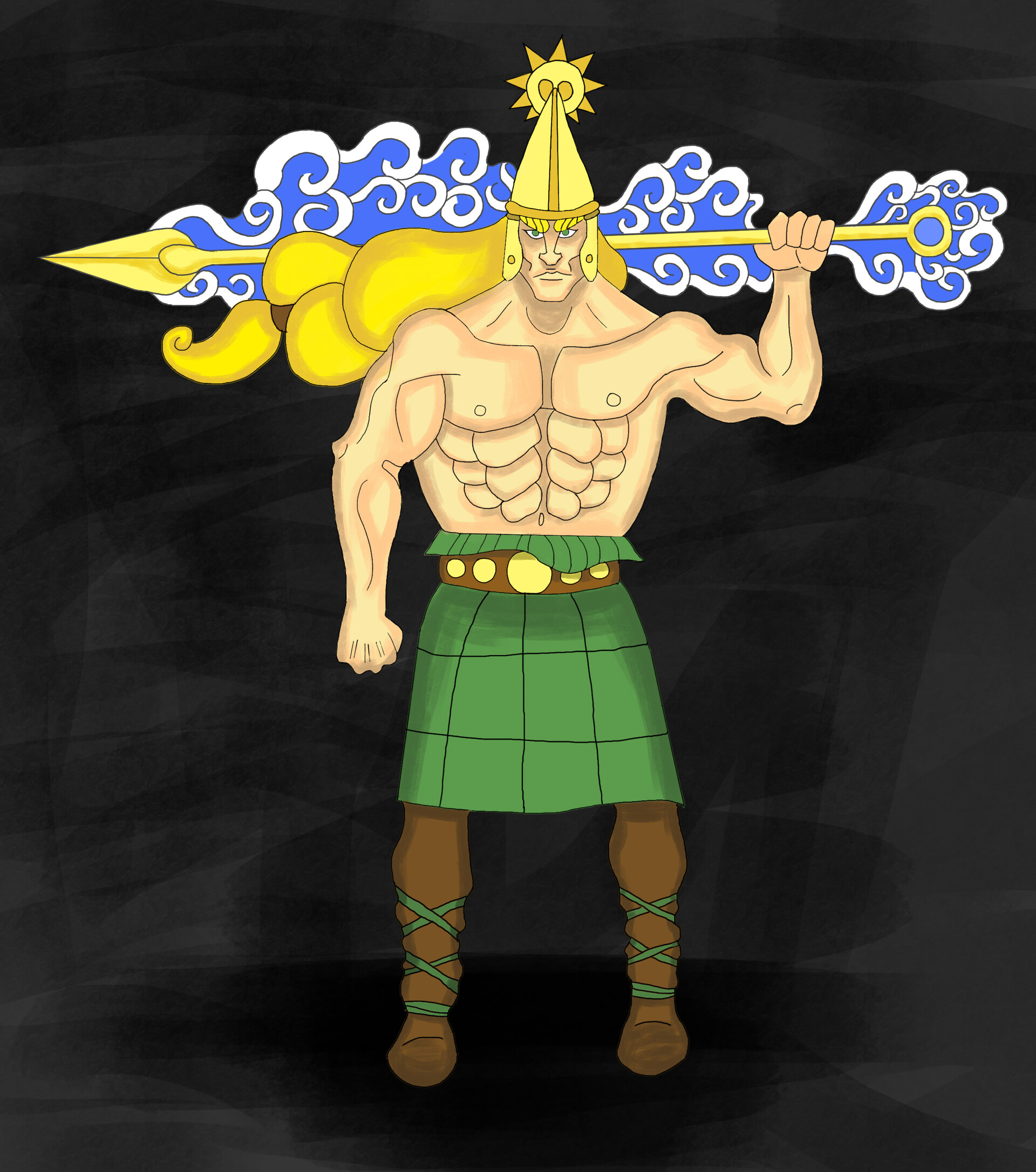 ArtStation - Lugh of the Long Arm