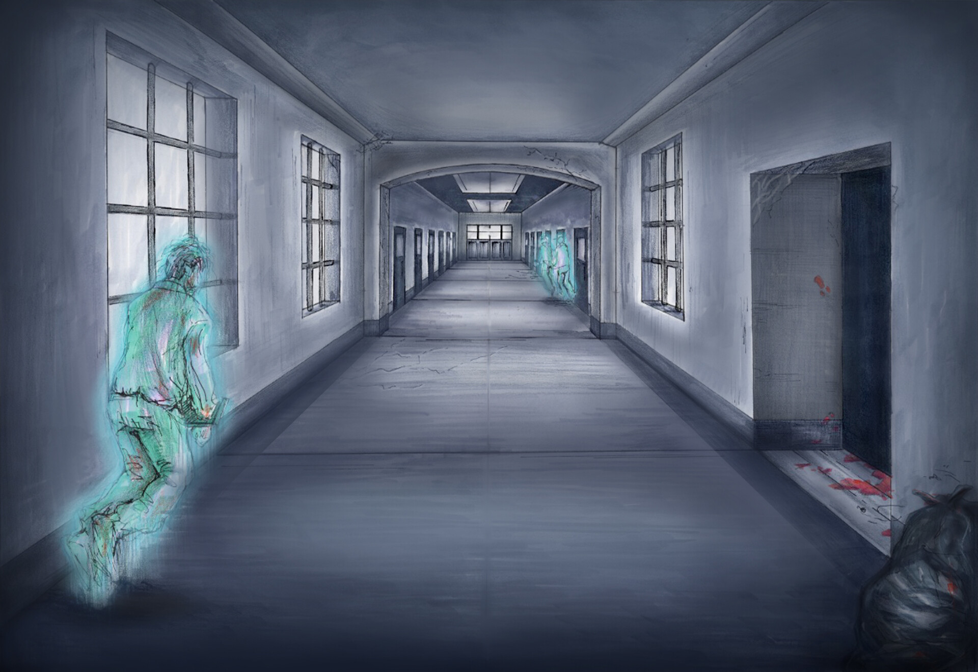 2 Point Perspective Prison