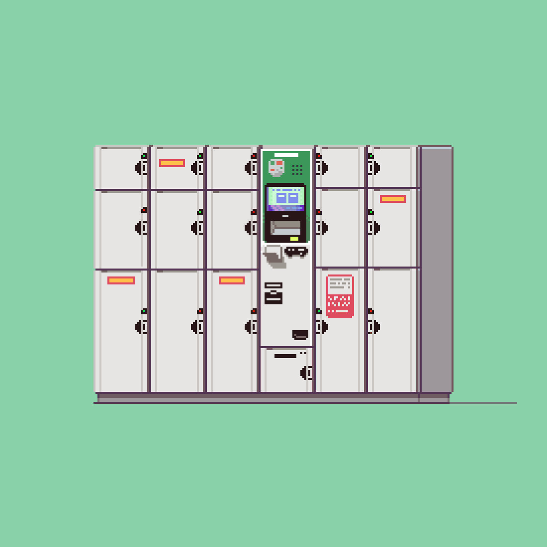 ArtStation - Lockers