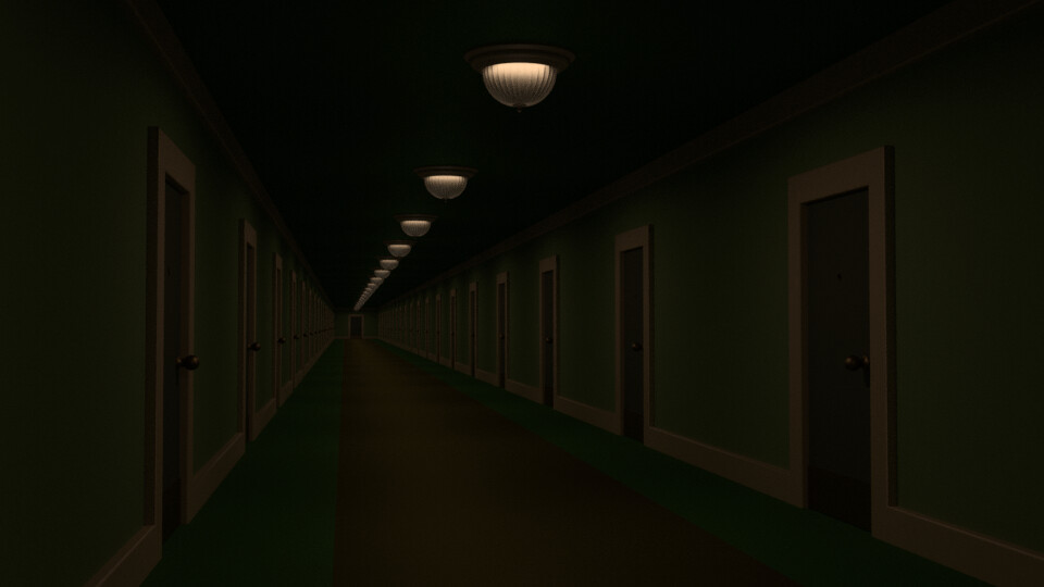Jason Willis - Dark Hotel Hallway