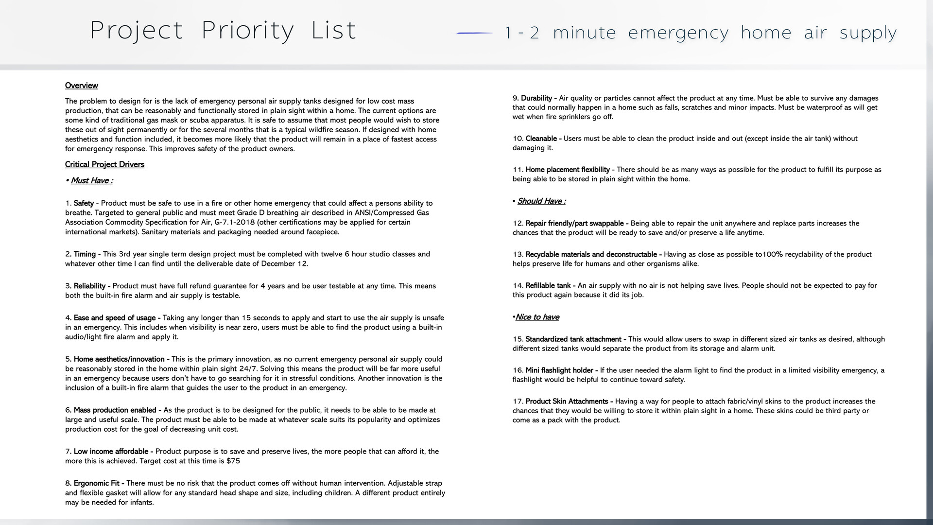 ArtStation - Project priority list