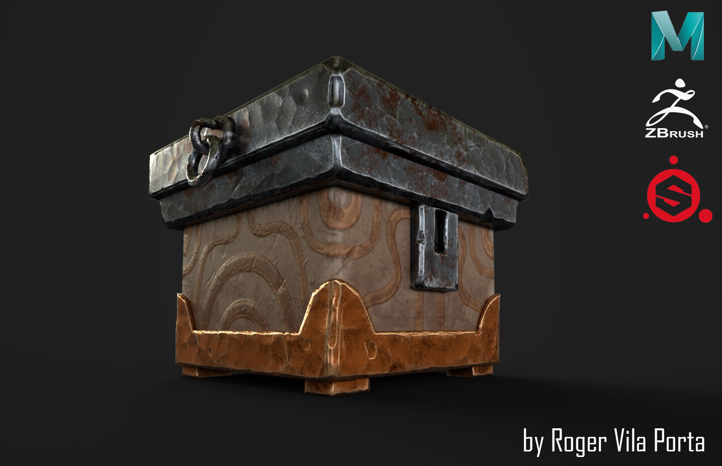 ArtStation - The Stylized Chests collection - The Ornamental Chest