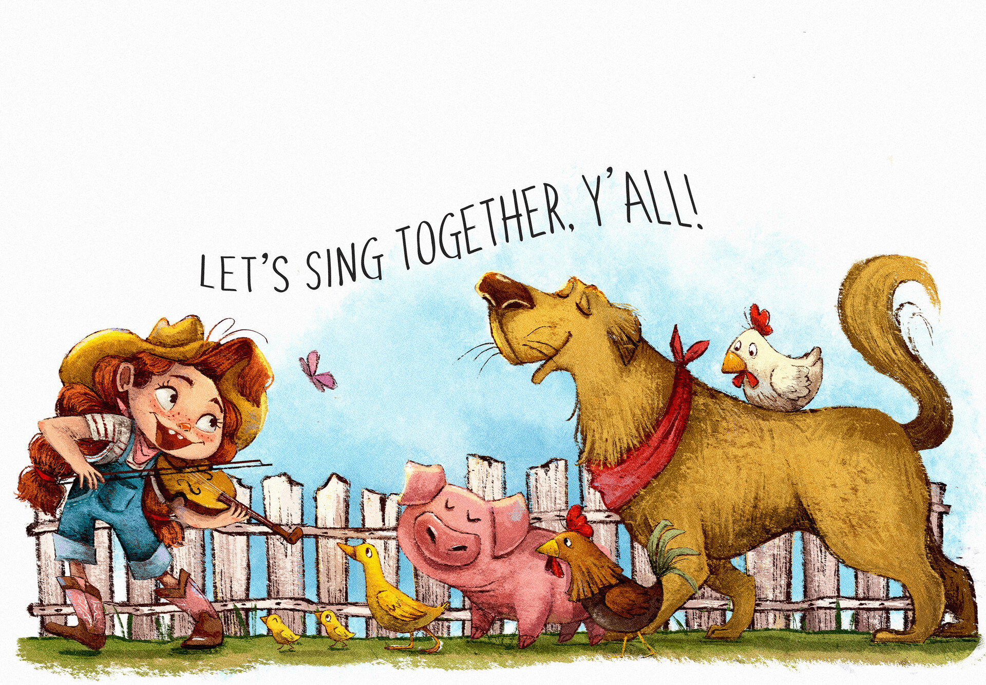 ArtStation - Let's Sing Together, Y'All!