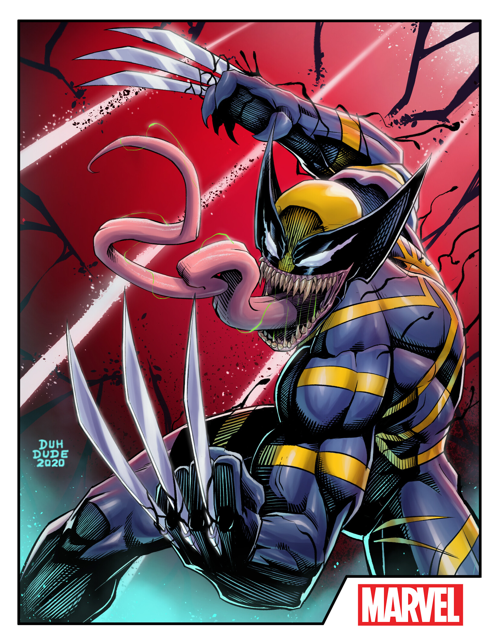 ArtStation - Venomized Wolverine
