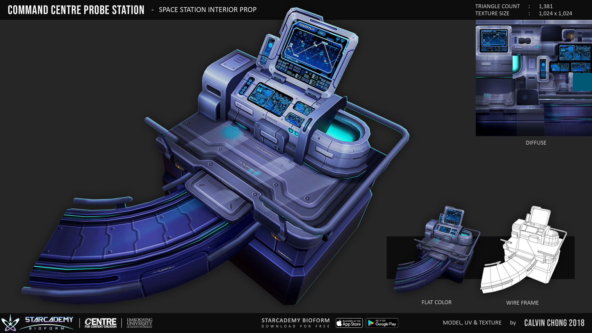 Calvin Chong - Command Center Interior