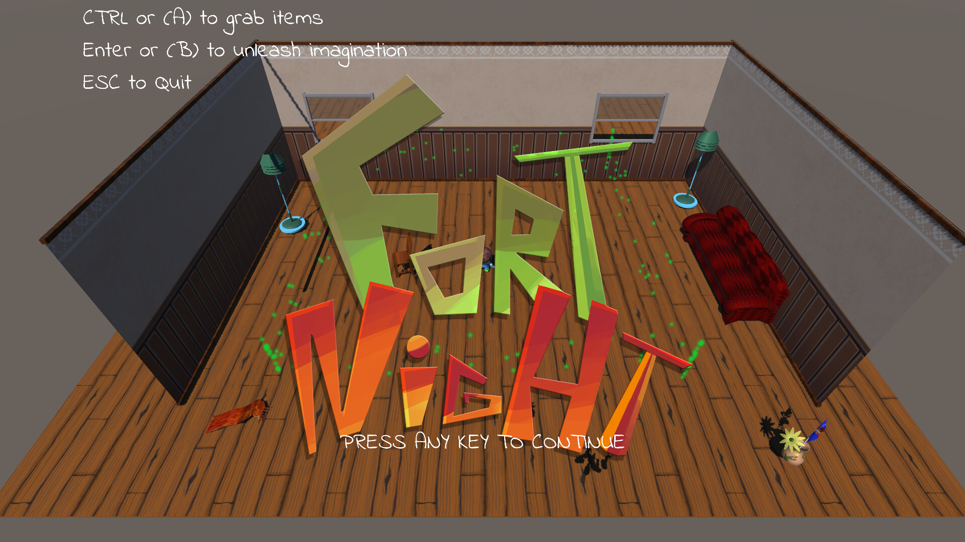 ArtStation - Fort Night (Jam game, Global Game Jam 2019)