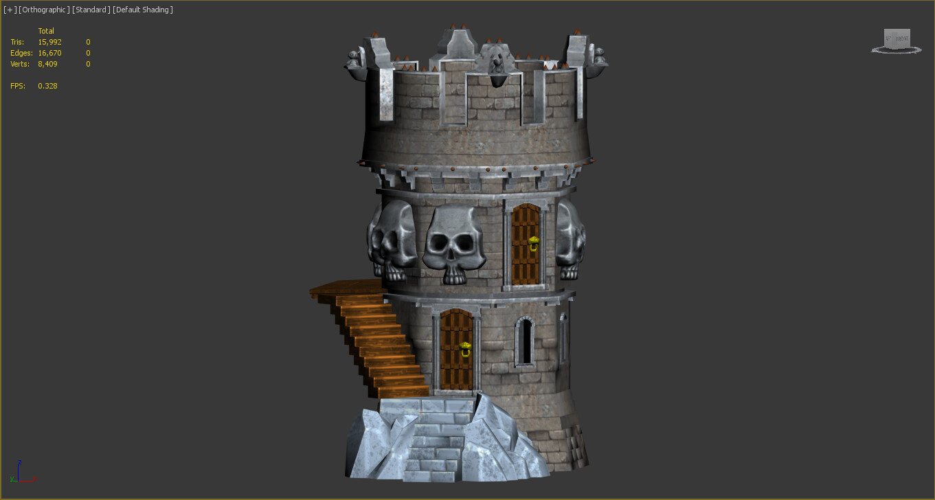 ArtStation - Medieval Tower