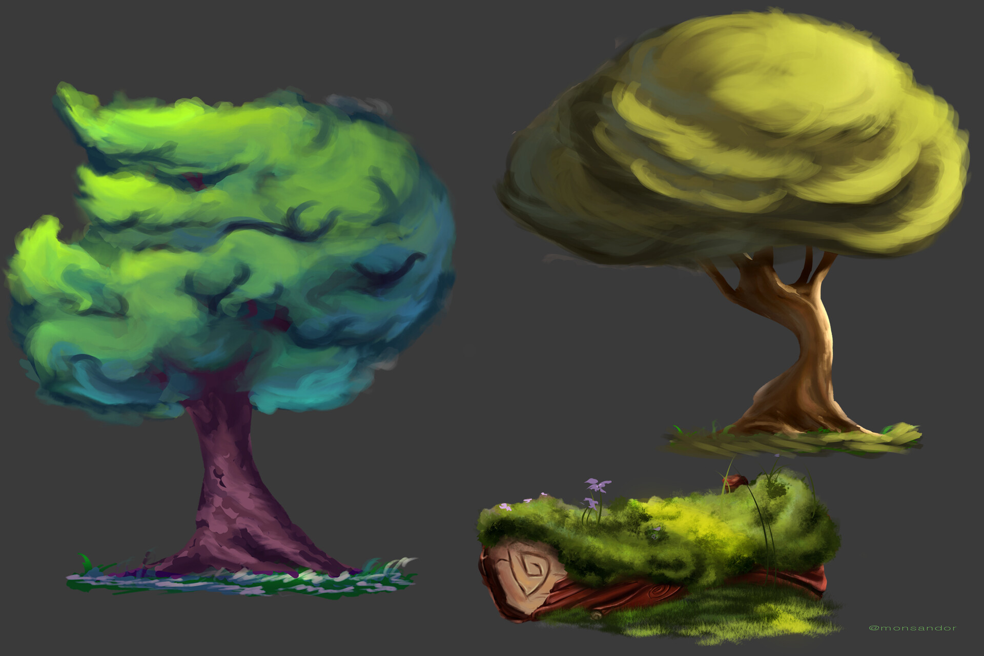 ArtStation - Tree study