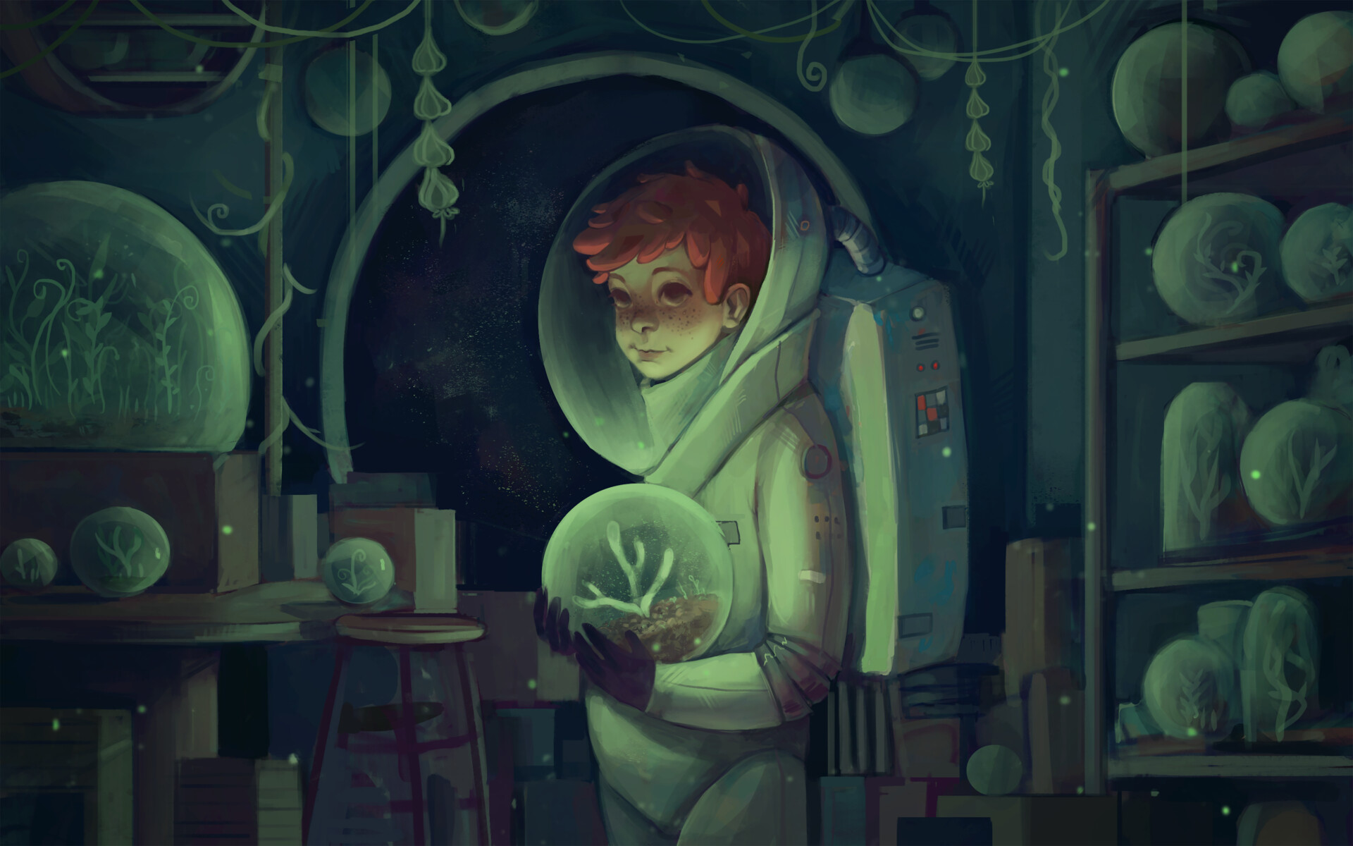 ArtStation - August the Aspiring Botanist