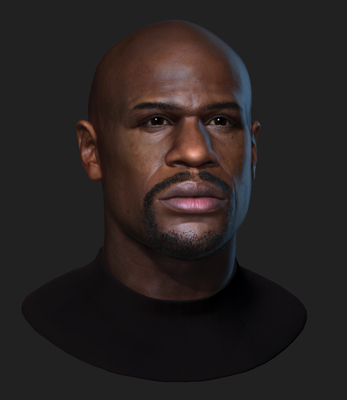 Juan Ganivet - Floyd Mayweather Jr Likeness WIP