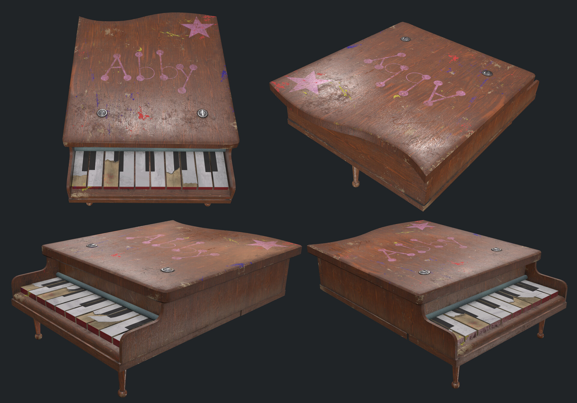 ArtStation - Tiny Piano