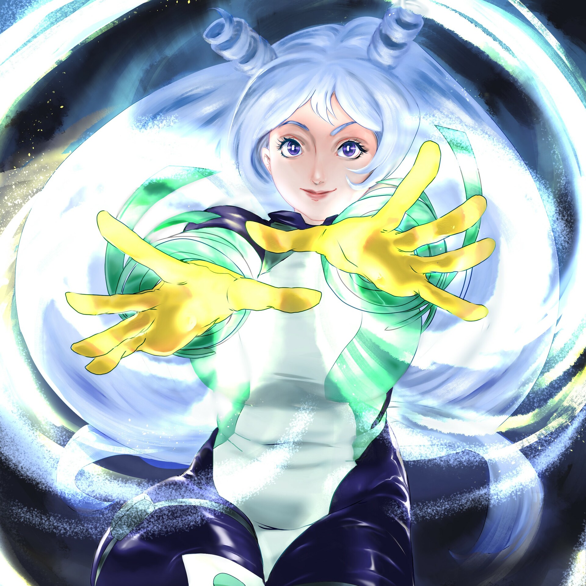 Joy Enriquez Nejire Hado Fanartwith Wip