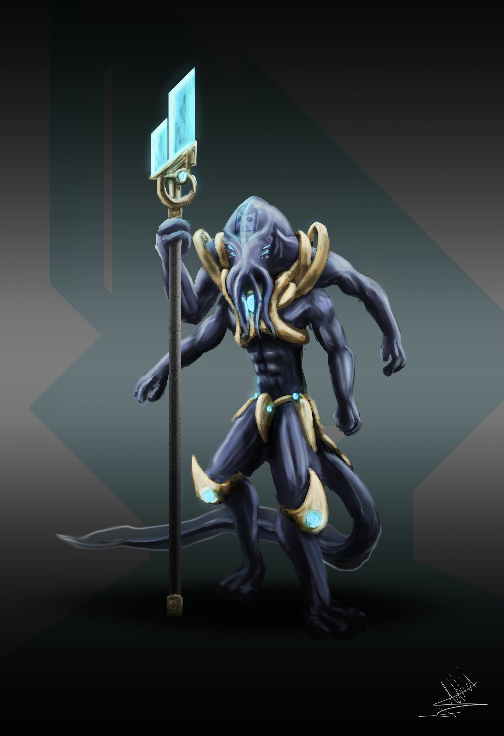 ArtStation - Concept Race Alien