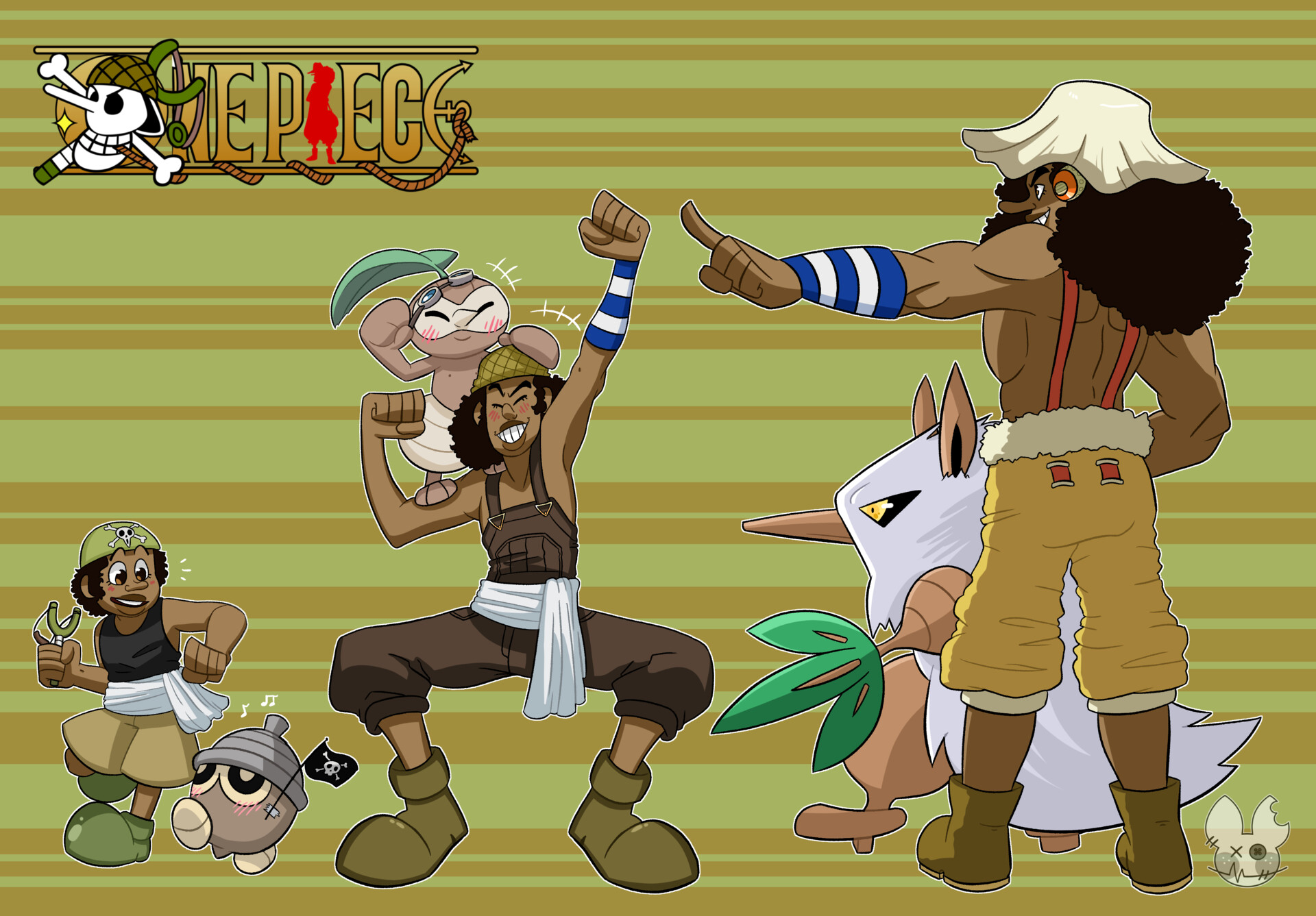 ArtStation - Usopp and Bullseye