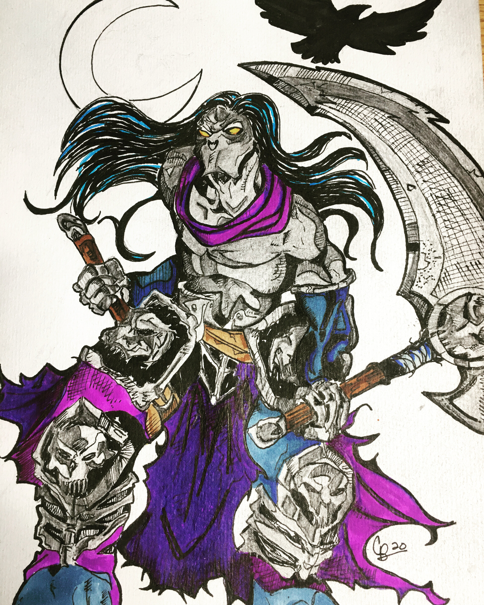 ArtStation - Darksiders: Death Complete