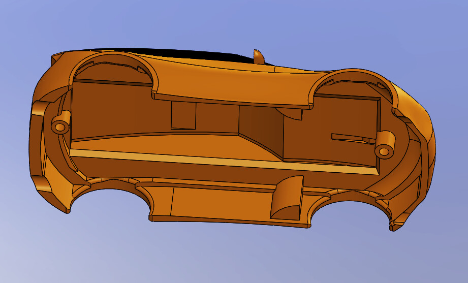 Patrick Watt - Toy car body - chassis fittings