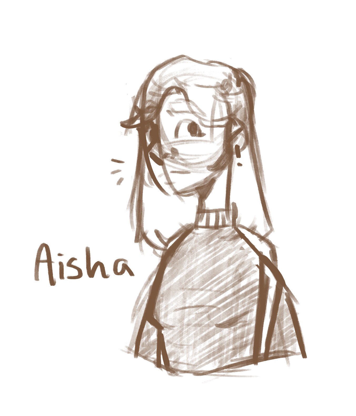 ArtStation - Aisha (digital doodle)