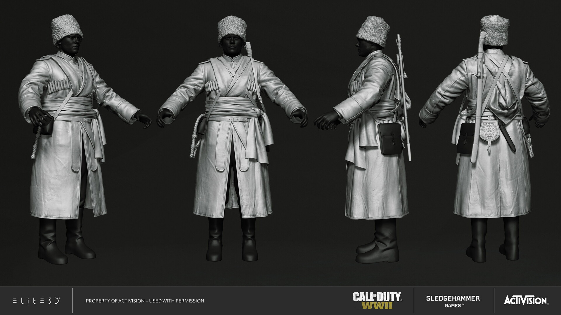 elite3d studio - Call of Duty: World War II DLC Characters