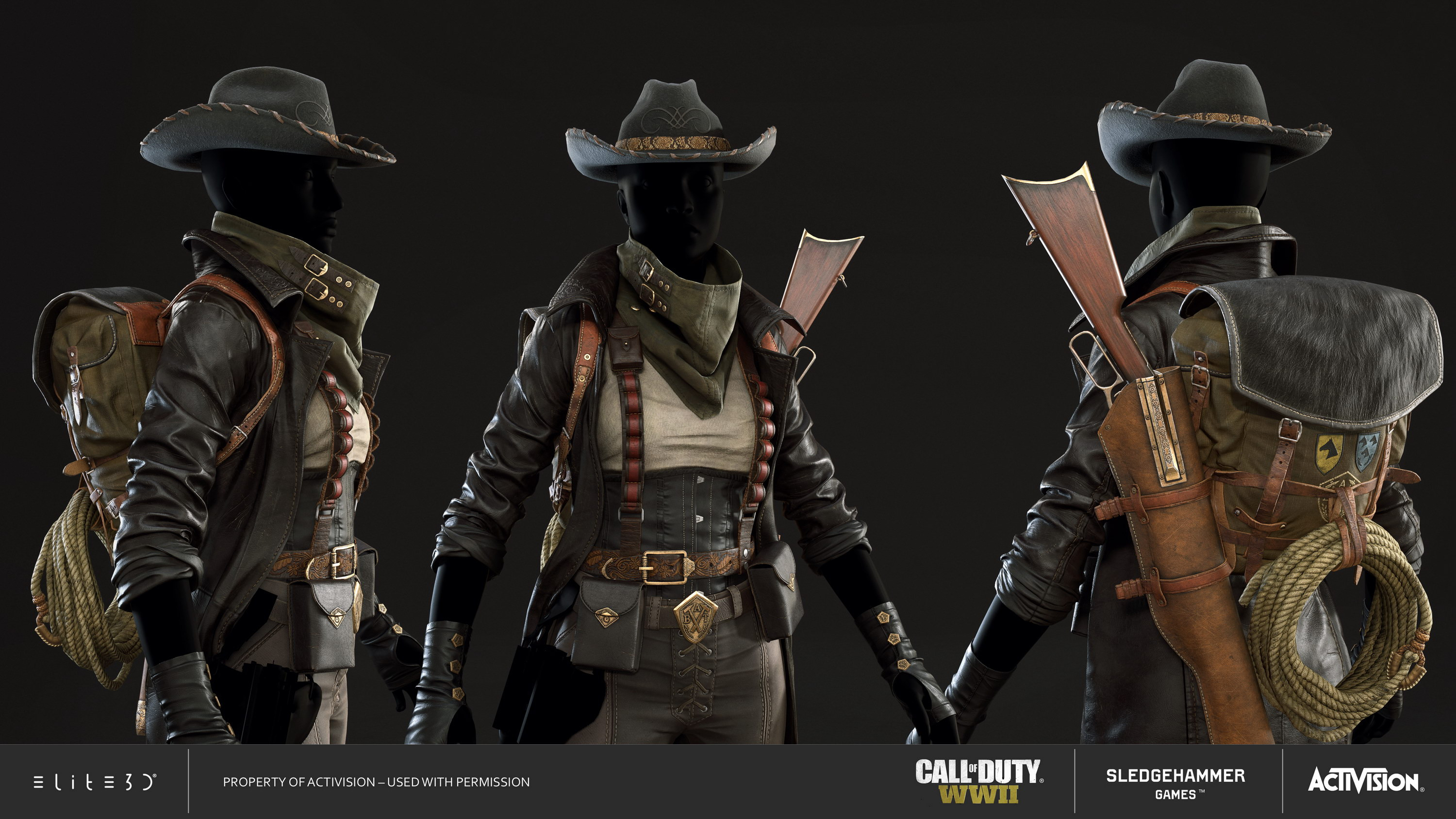 elite3d - Call of Duty: World War II DLC Characters