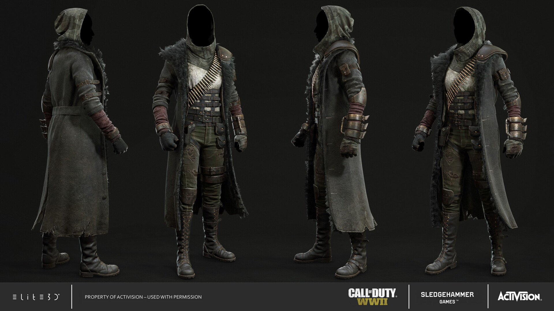 elite3d studio - Call of Duty: World War II DLC Characters