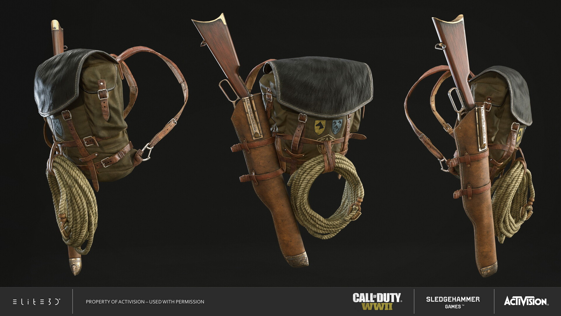 elite3d studio - Call of Duty: World War II DLC Characters
