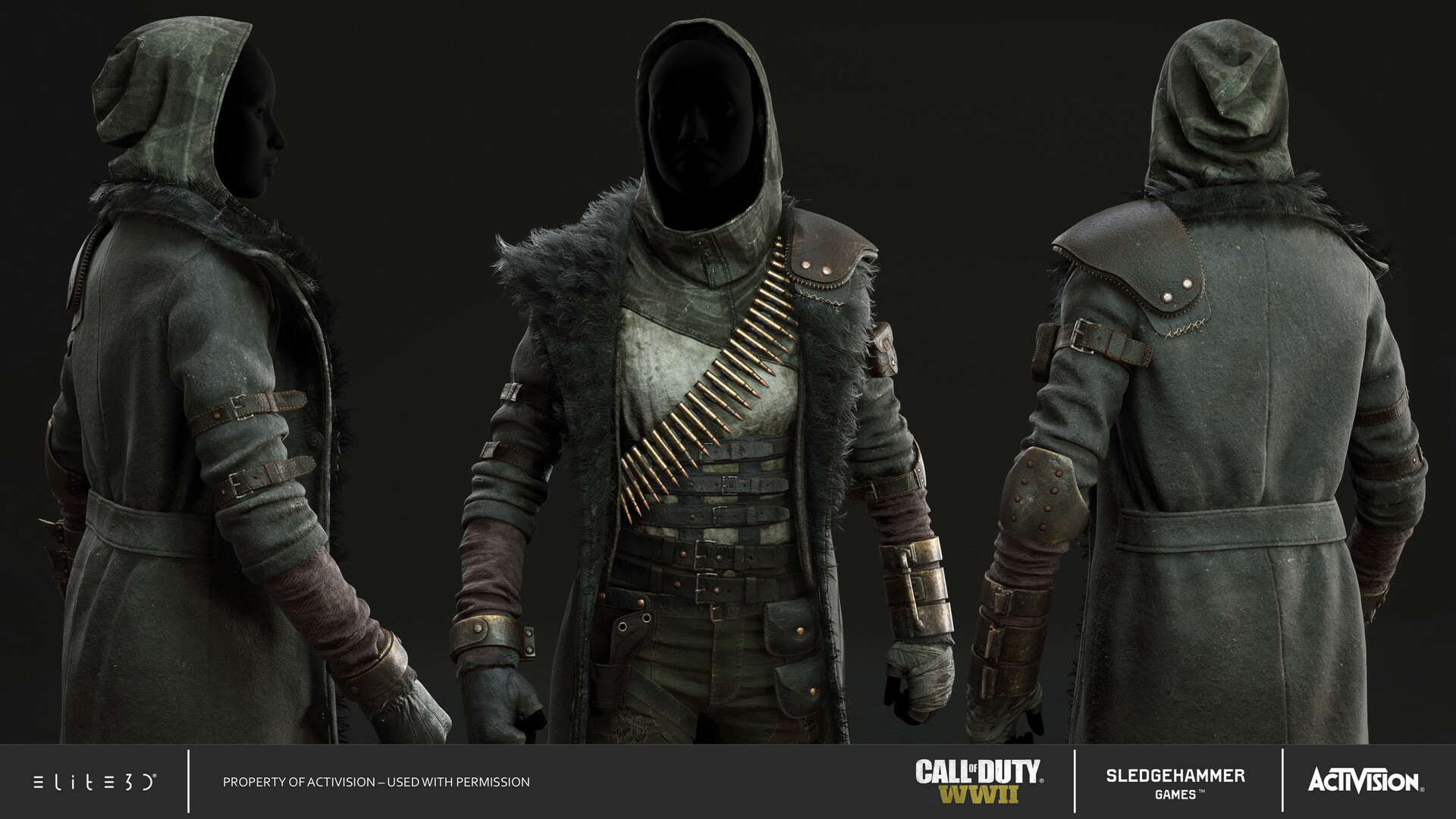 elite3d studio - Call of Duty: World War II DLC Characters