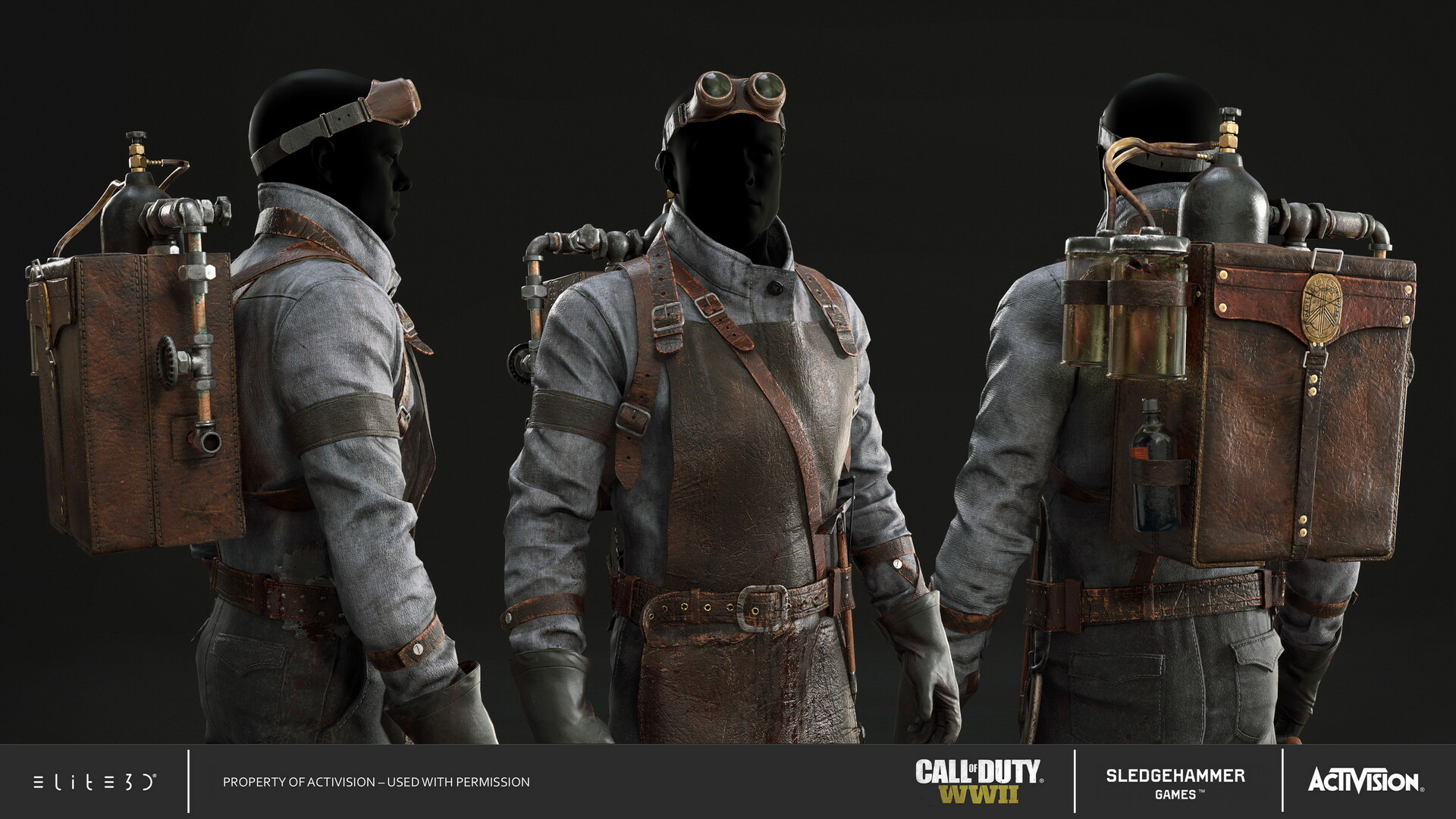 elite3d studio - Call of Duty: World War II DLC Characters