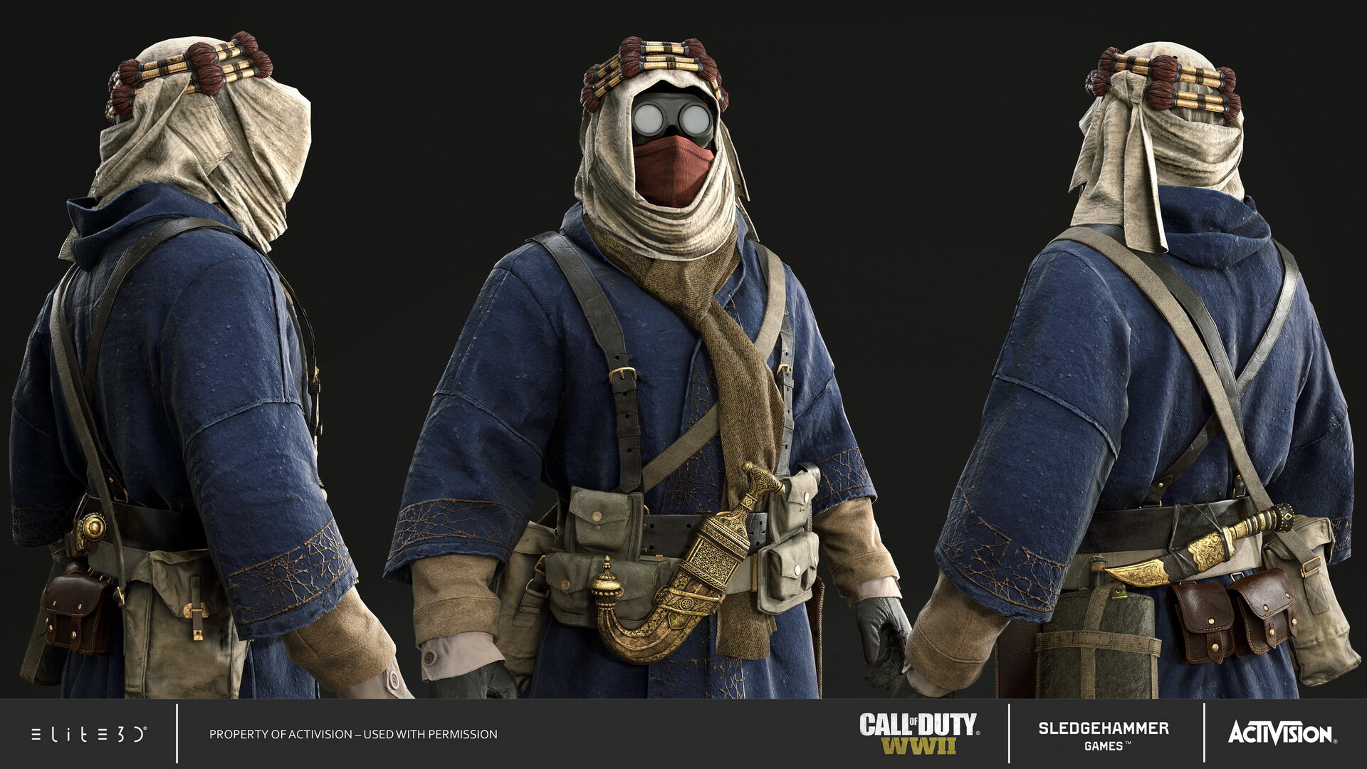 elite3d studio - Call of Duty: World War II DLC Characters