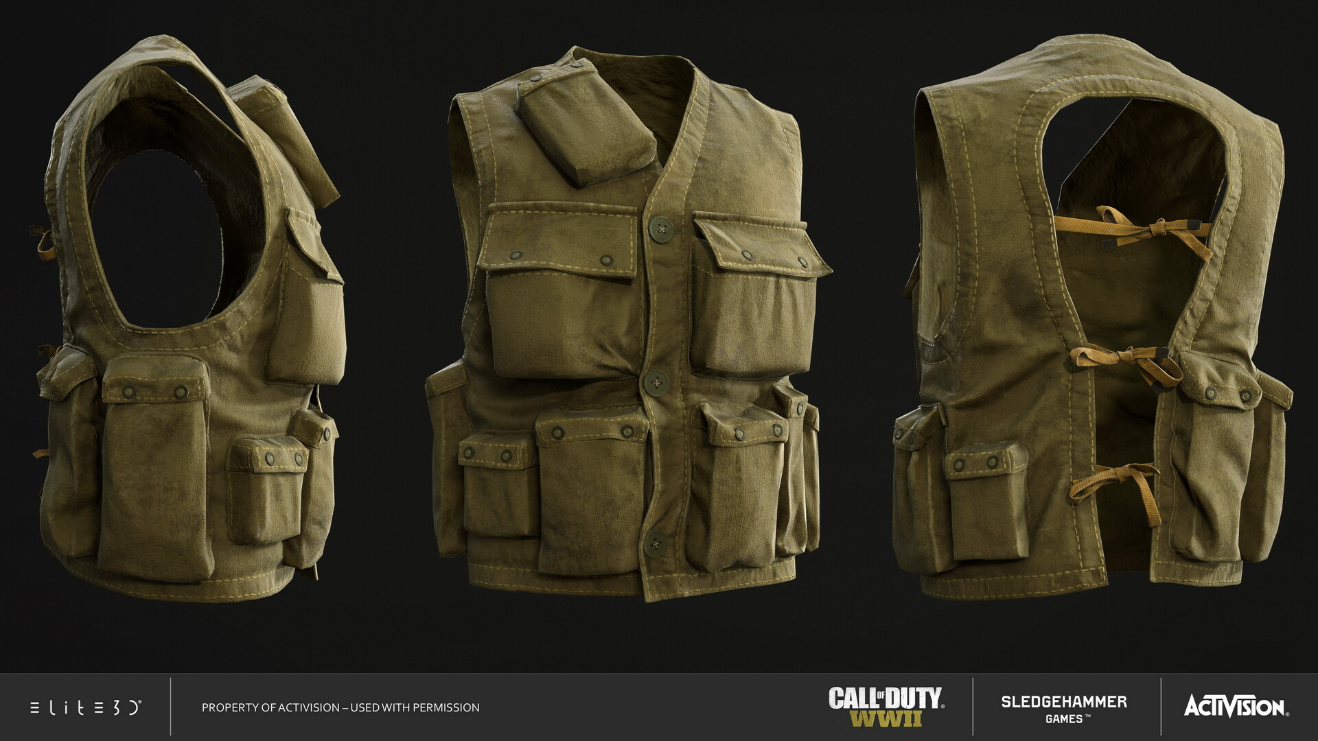 elite3d studio - Call of Duty: World War II DLC Characters