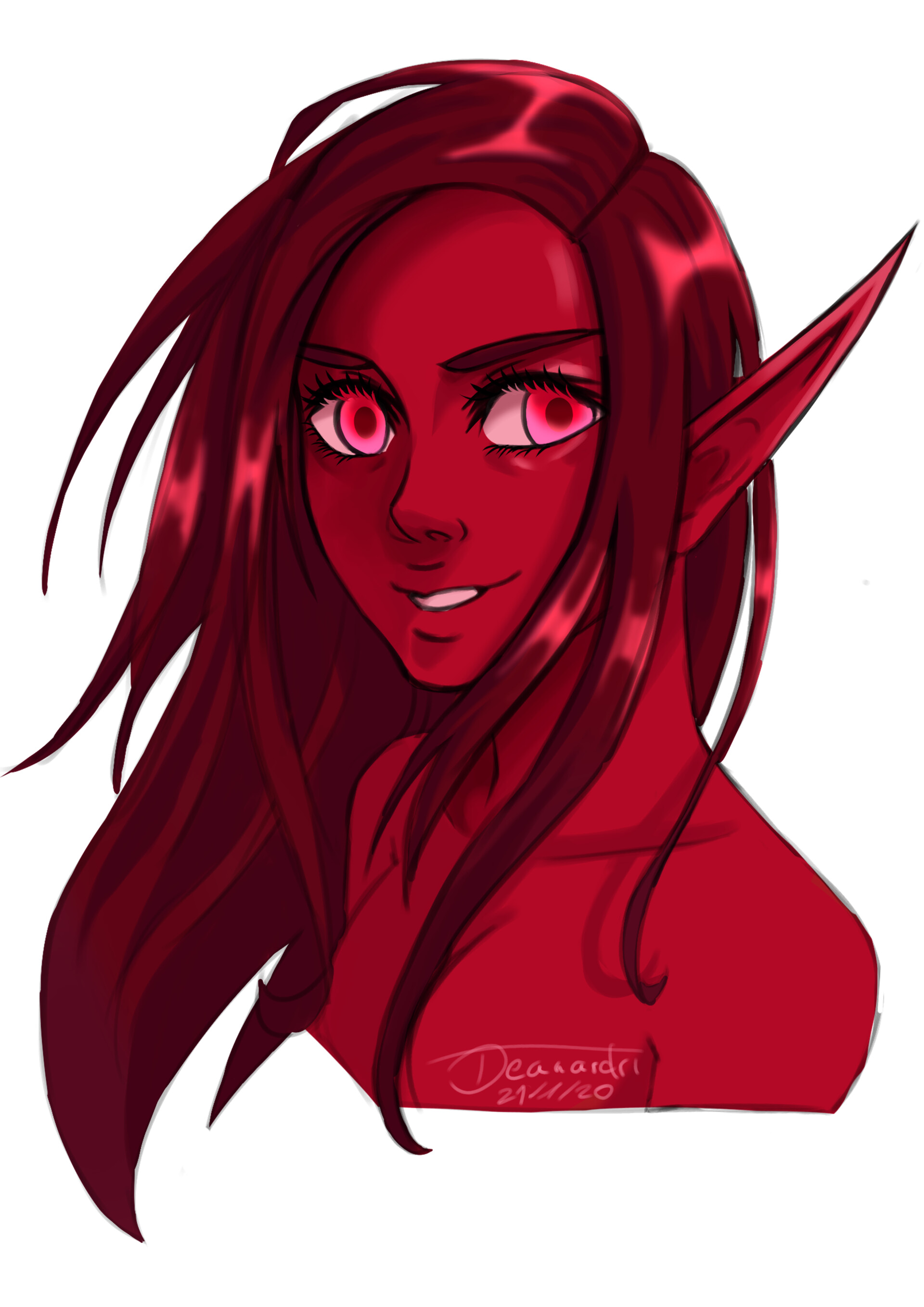 ArtStation - Lore Olympus Fanart: Minthe