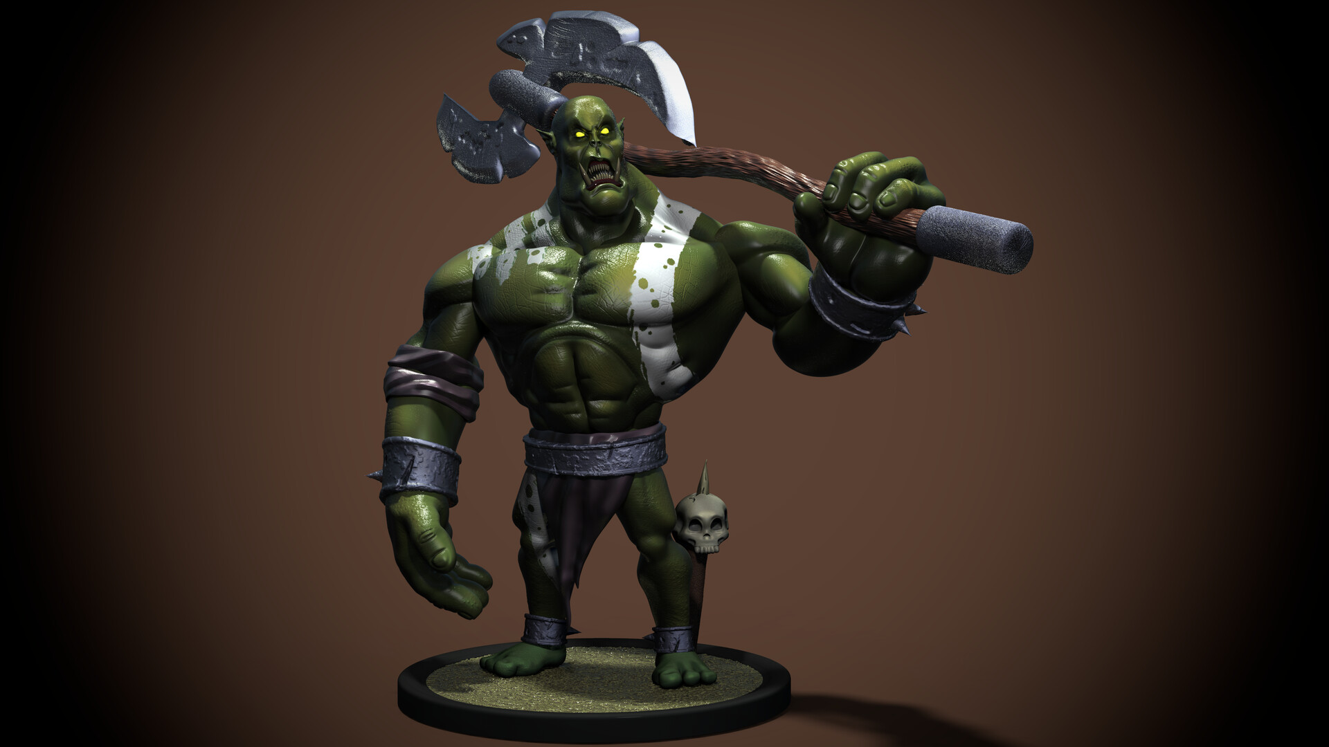 ArtStation - Training concept : Fantasy orc