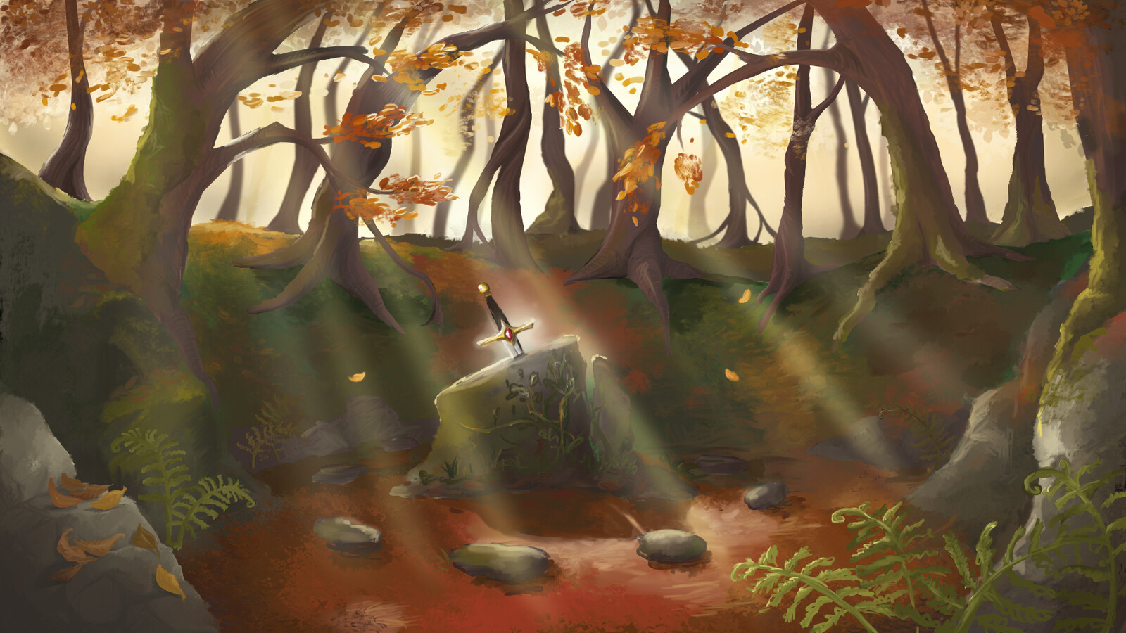 Eleanor Barber - Sword in the Stone - A Magical Forest