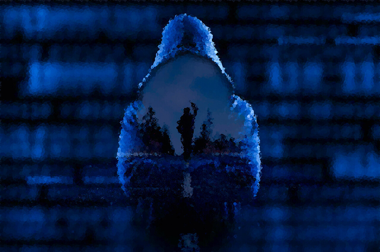 ArtStation - hacker poster recreated