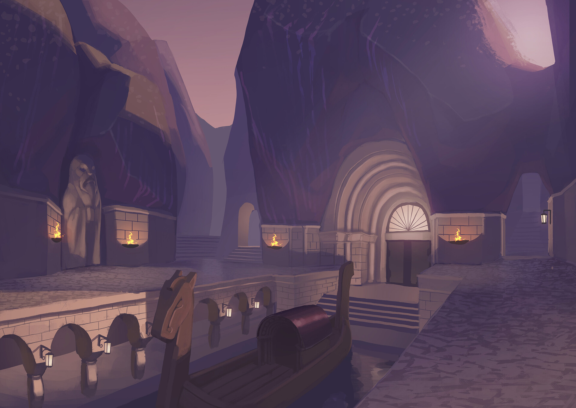 ArtStation - Dwarven Stronghold