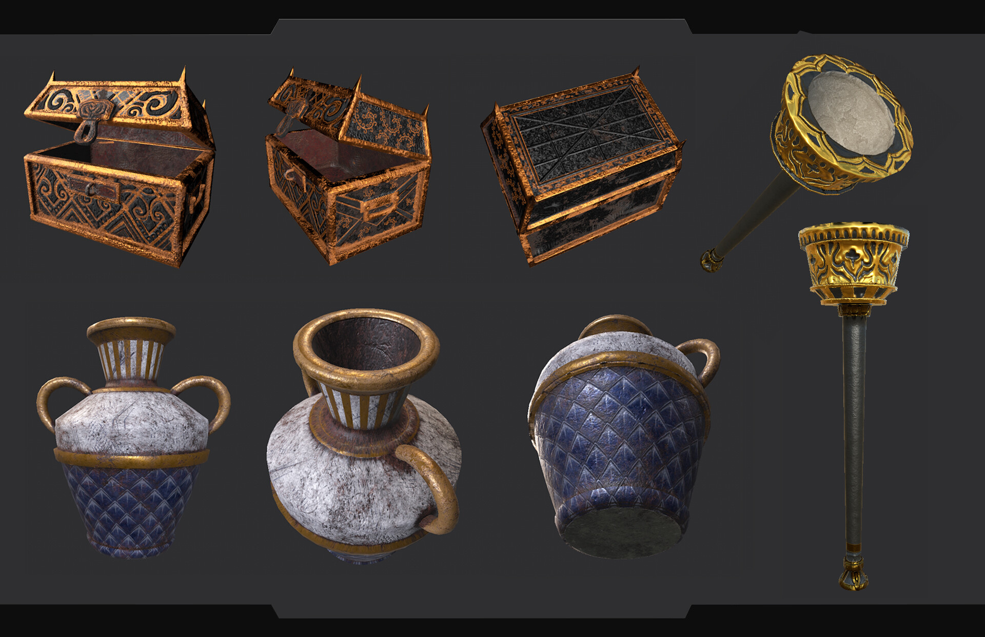 ArtStation - Project Metamorphos - Props design