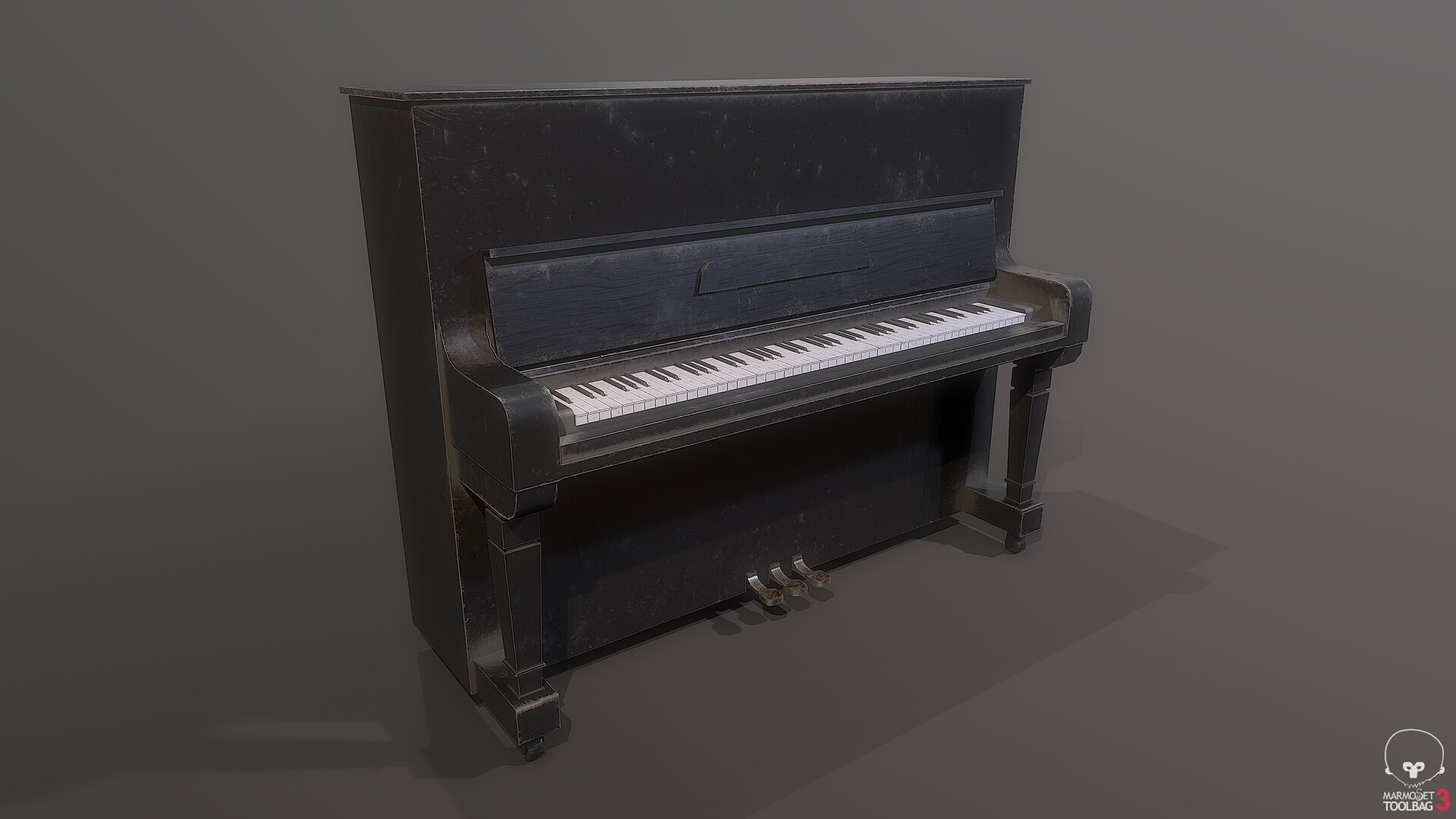 ArtStation - Old Piano