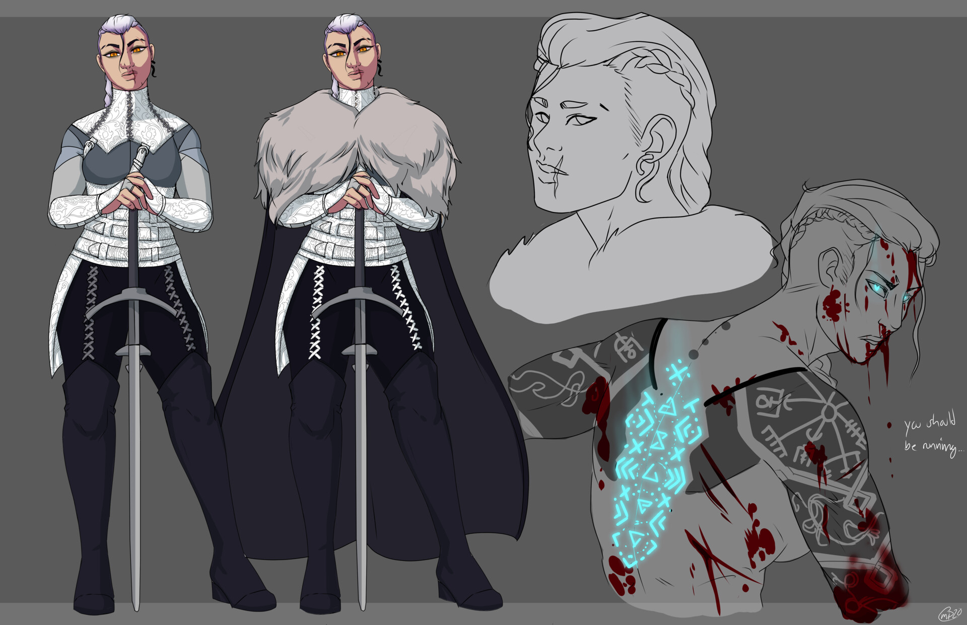 ArtStation - Witcher Lass