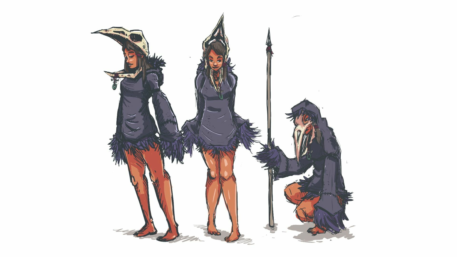 ArtStation - Raven Girl