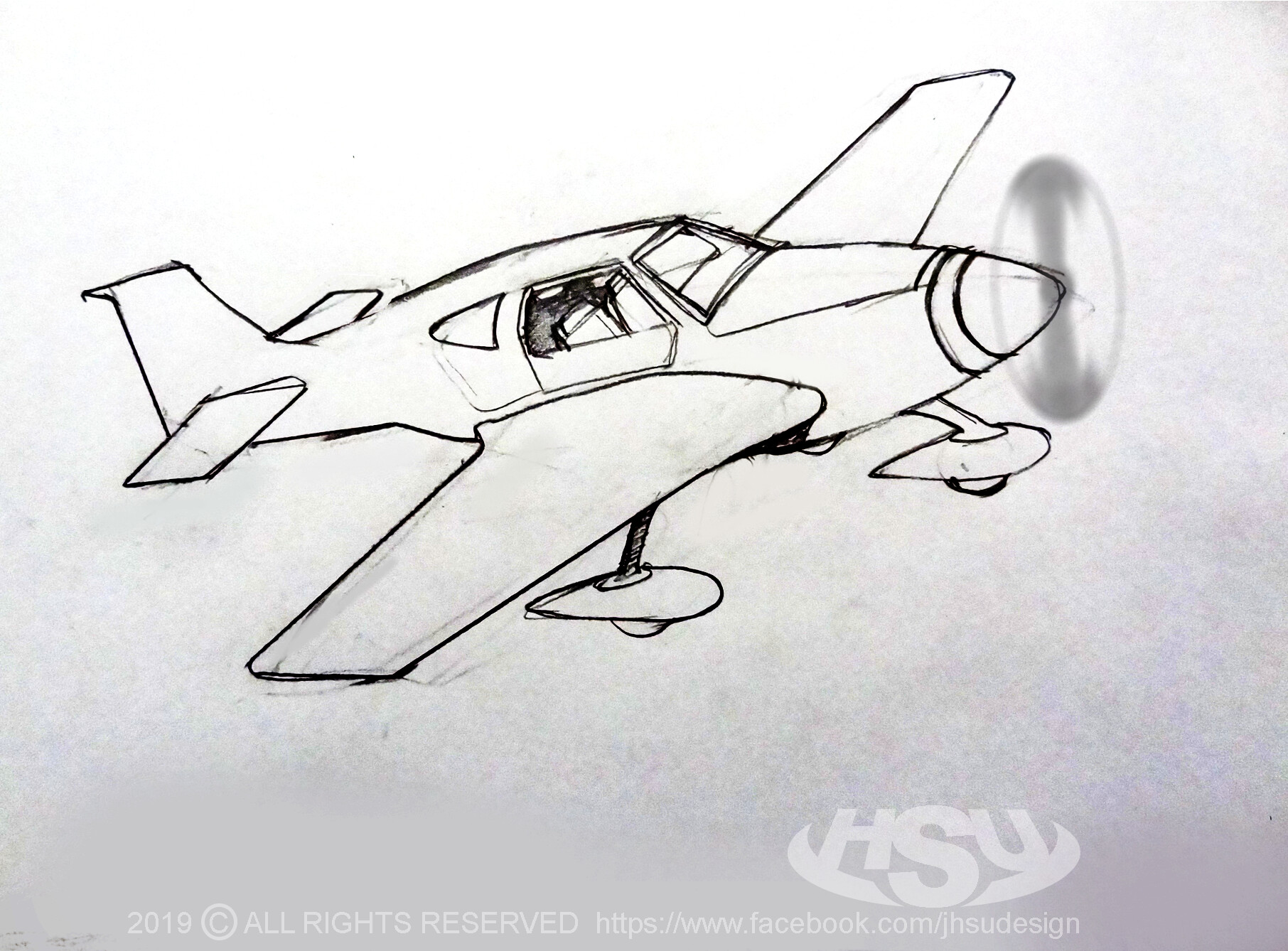 ArtStation - Prop Plane 1