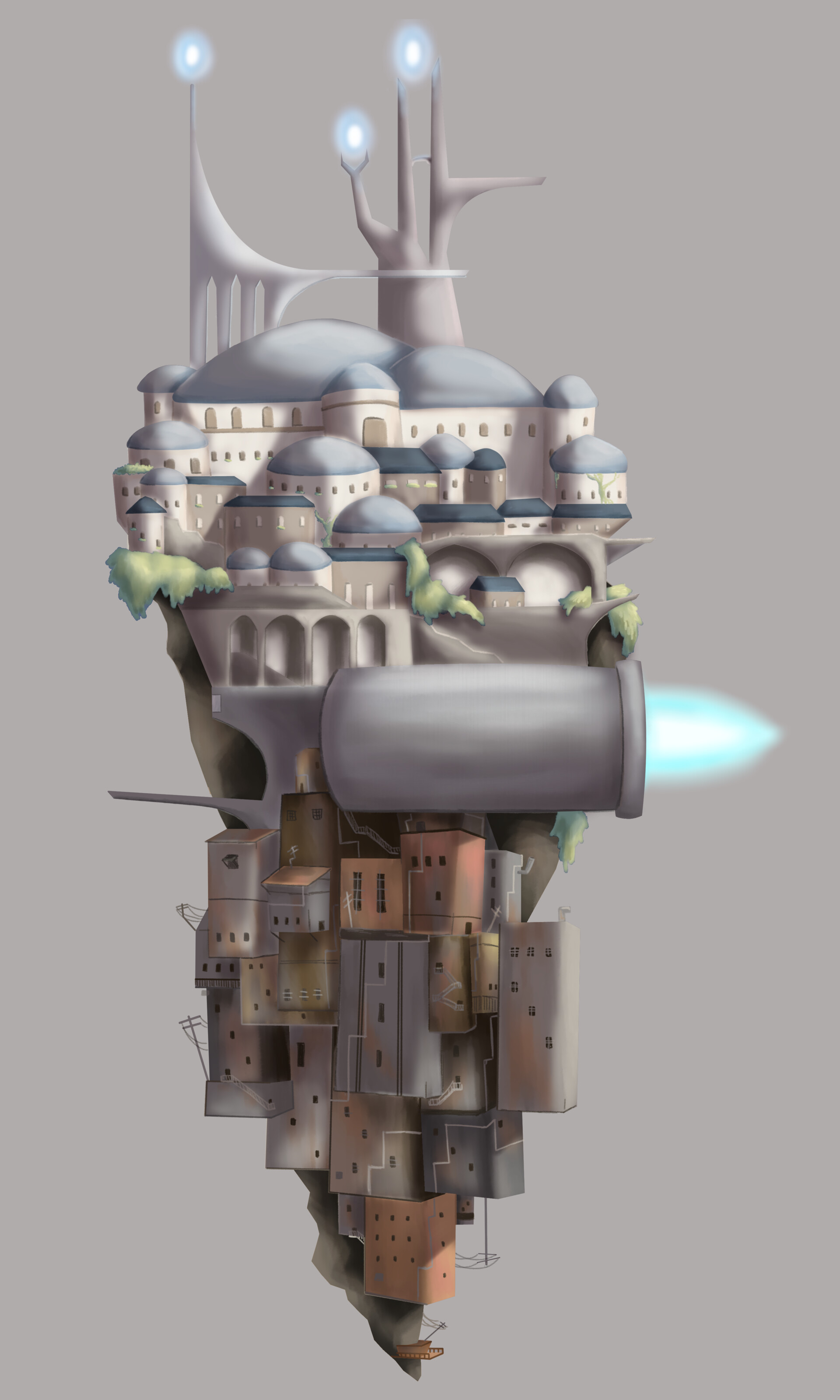 ArtStation - Flying City