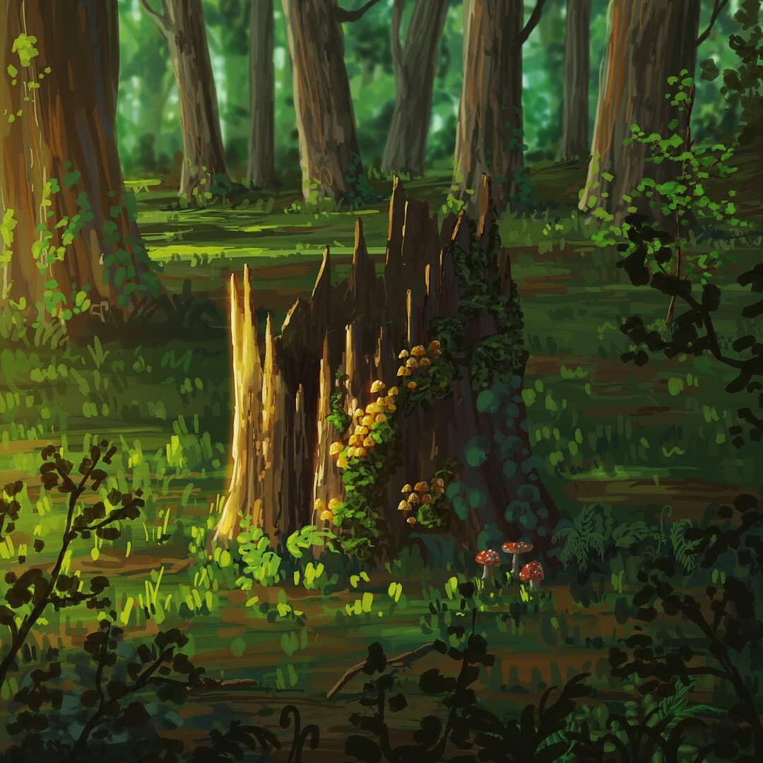 ArtStation - Tree Stump